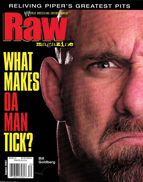 WWE Raw Magazine - August 2003 | Pro Wrestling | Fandom