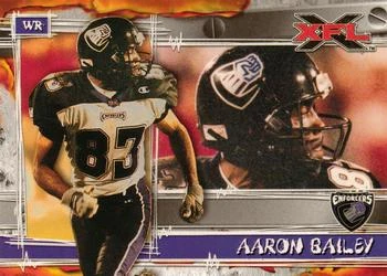 2001 XFL Football (Topps) Aaron Bailey (No.8) | Pro Wrestling | Fandom