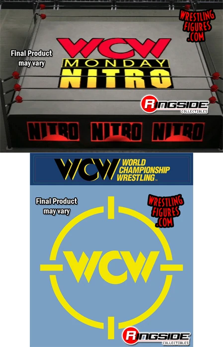 2 WCW Ring Skirts & 2 WCW Ring Mats | Pro Wrestling | Fandom