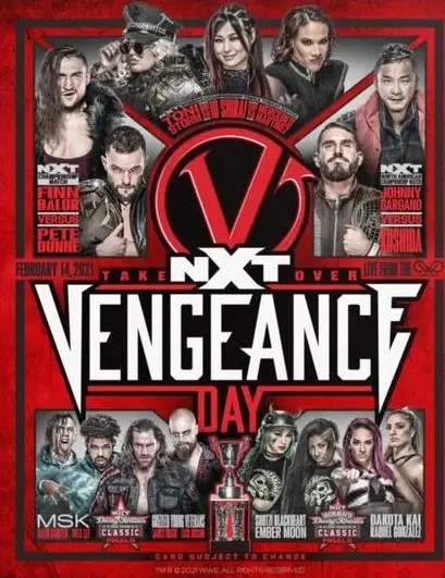 NXT TakeOver: Vengeance Day | Pro Wrestling Wiki | Fandom
