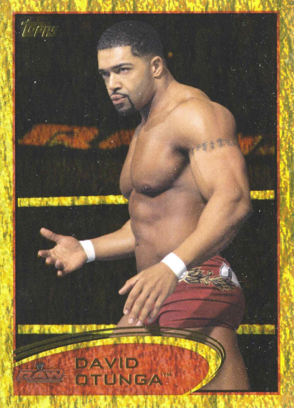 2012 WWE (Topps) David Otunga (No.69) | Pro Wrestling | Fandom