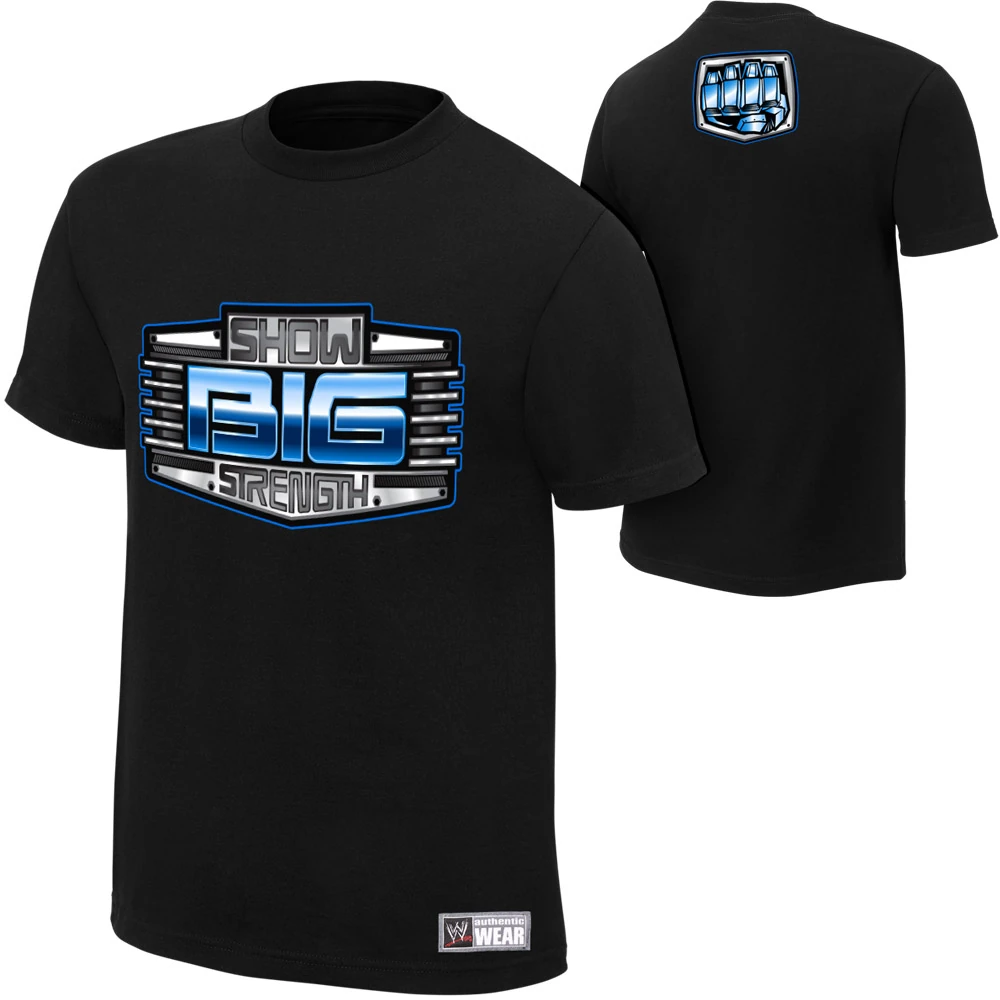Big Show "Show Big Strength" T-Shirt | Pro Wrestling | Fandom