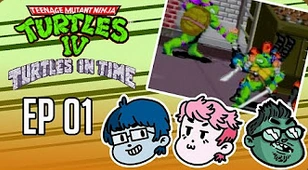 Teenage Mutant Ninja Turtles IV: Turtles in Time | ProZD Plays Games ...