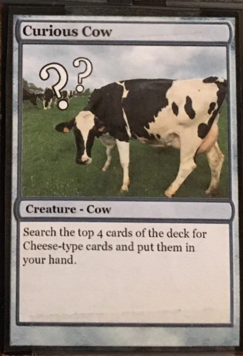 Curious Cow Card | ProZD Wiki | Fandom