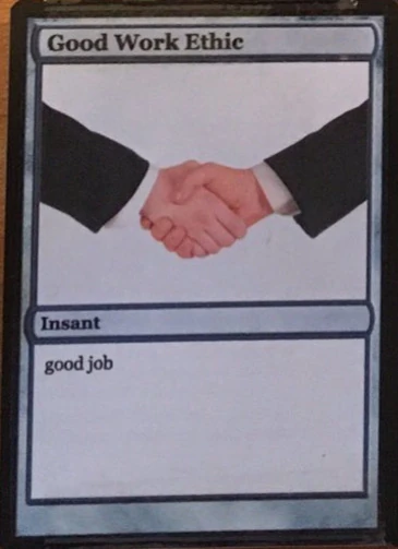 Good Work Ethic Card | ProZD Wiki | Fandom