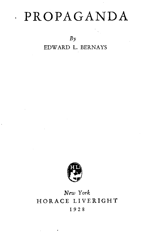 Propaganda (book) | Public Relations Wiki | Fandom