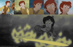 The Black Cauldron Eilonwy And Taran Kiss