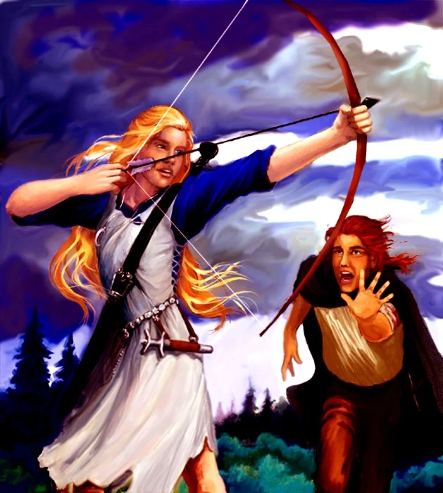 Princess Eilonwy And Taran