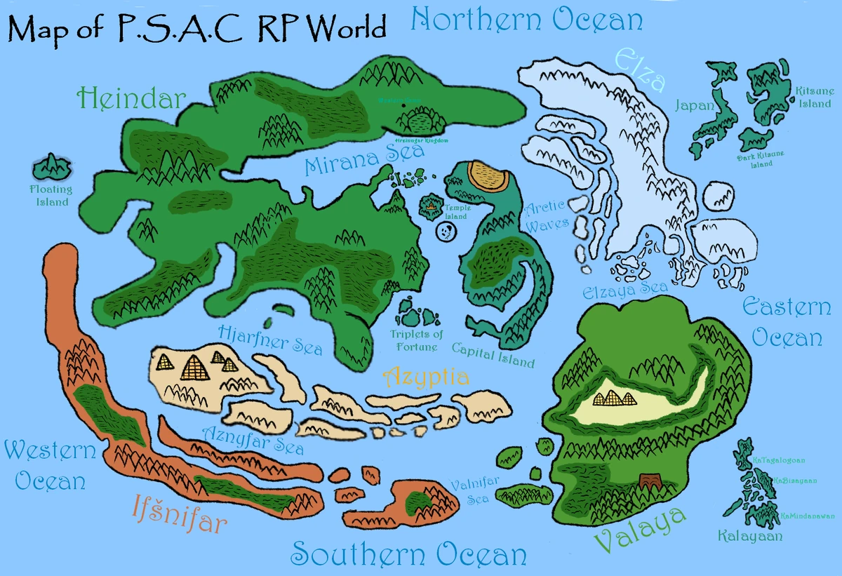 Geography of the PSAC RP World | Progressive Souls and Antediluvian ...