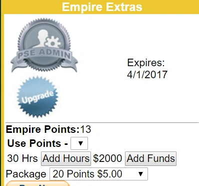 Empire Points | PSE Wiki | Fandom
