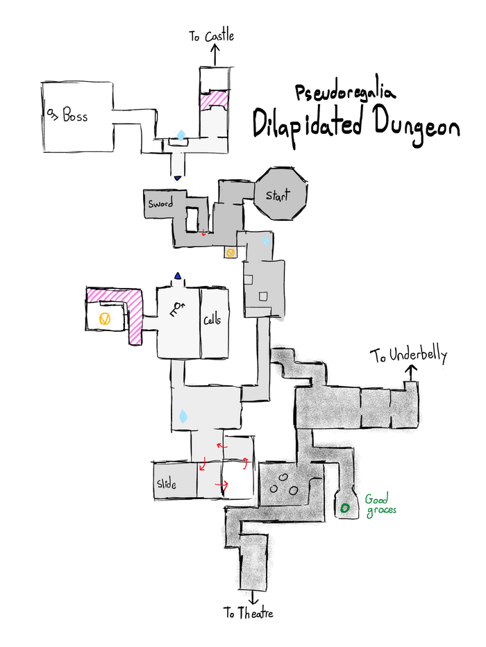 Dilapidated Dungeon Pseudoregalia Wiki Fandom