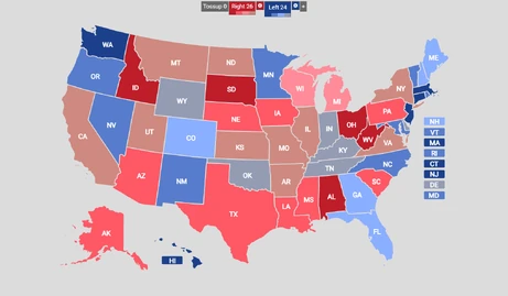 Political Leanings Map | PSUS Wiki | Fandom