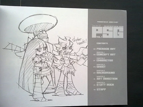 The Art Of PSG Vol. 2: Collection of Initial Design/Gallery | Panty ...