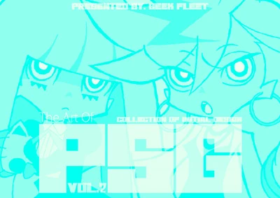 The Art Of PSG Vol. 2: Collection of Initial Design | Panty & Stocking ...