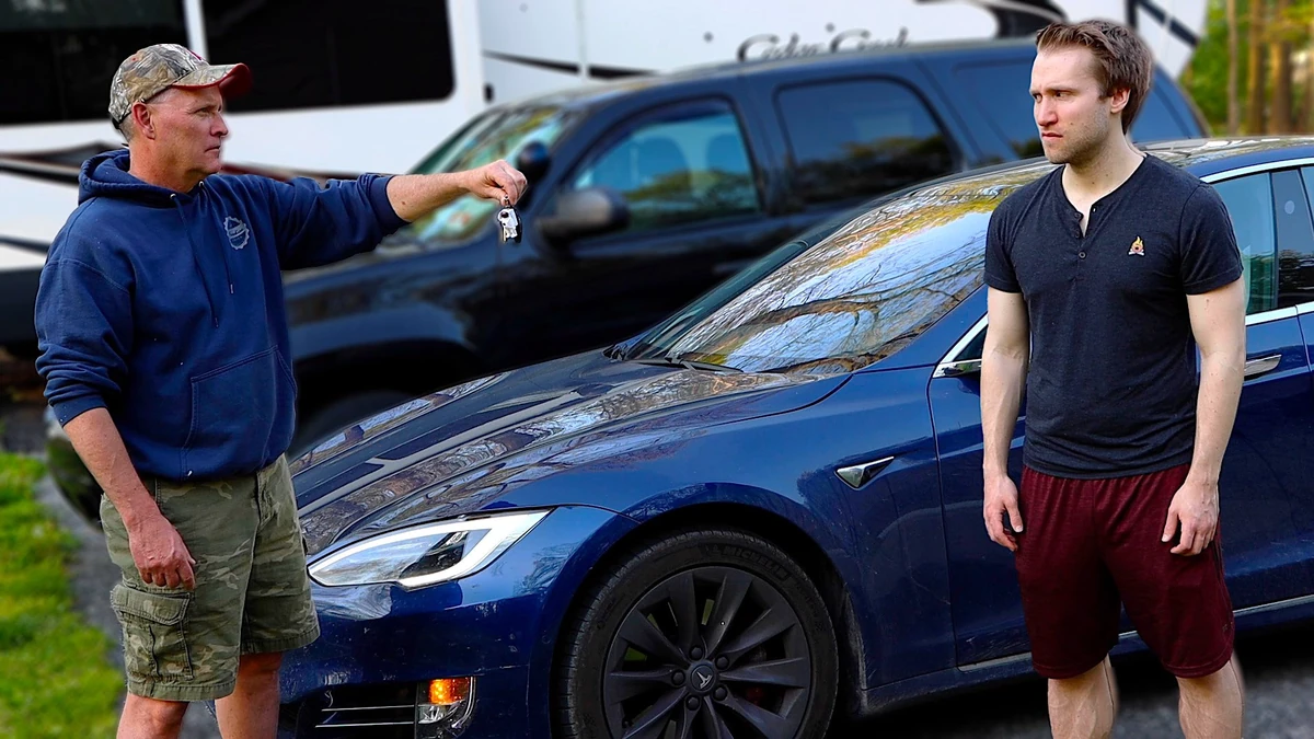 Psycho Dad Steals Tesla | Psycho kid Wiki | Fandom