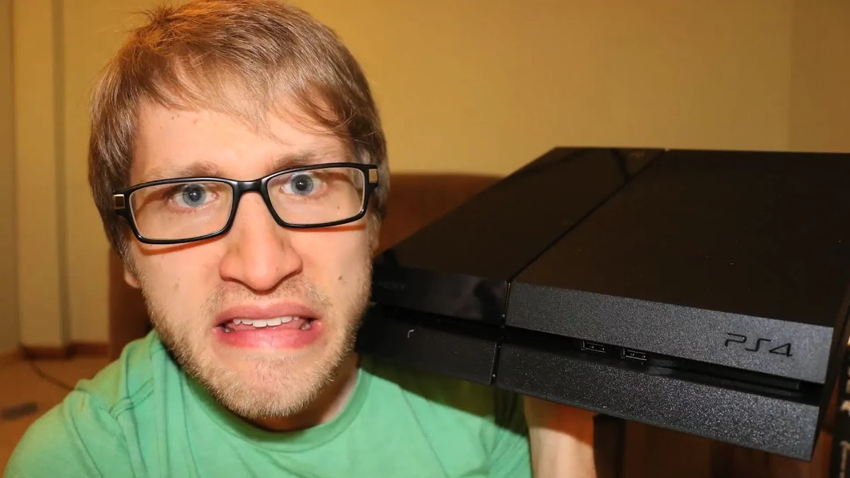 ANGRY NERD UNBOXES PS4! | Psycho kid Wiki | Fandom