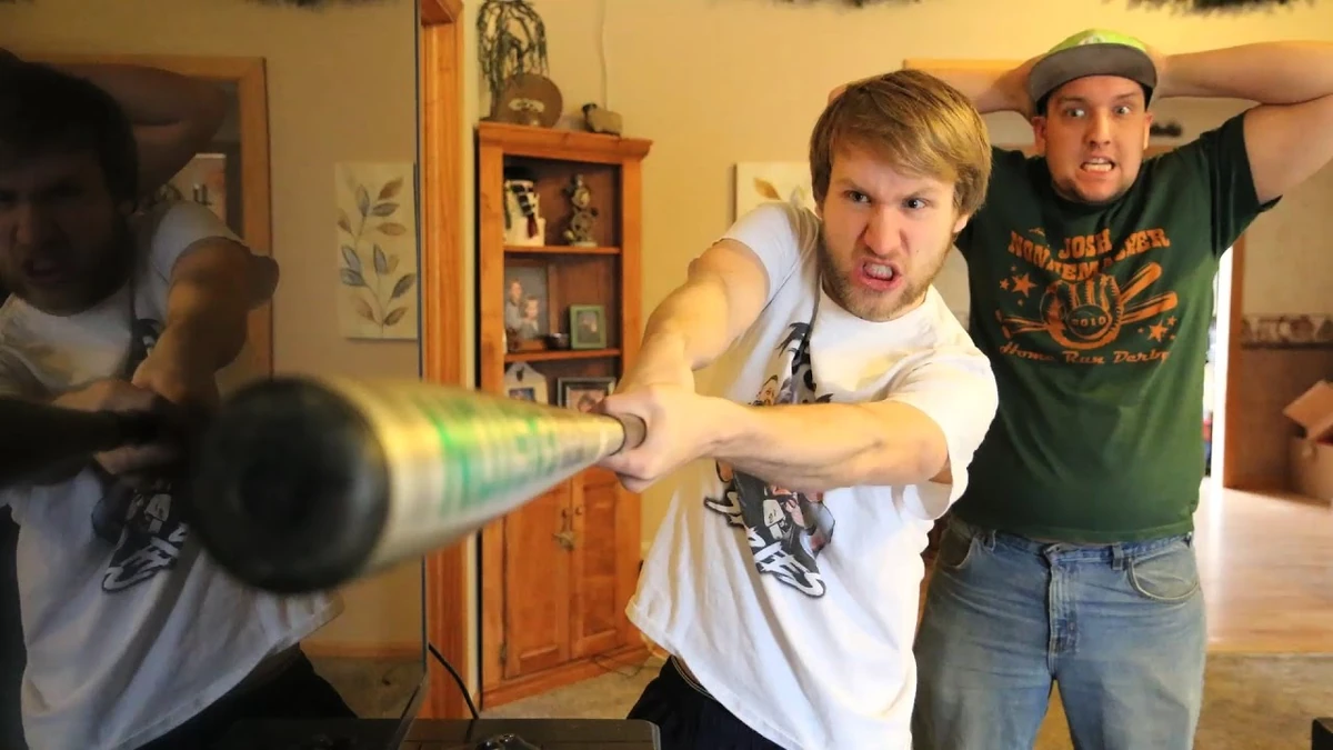 SMASHING TV'S AND DROWNING XBOX'S! | Psycho kid Wiki | Fandom