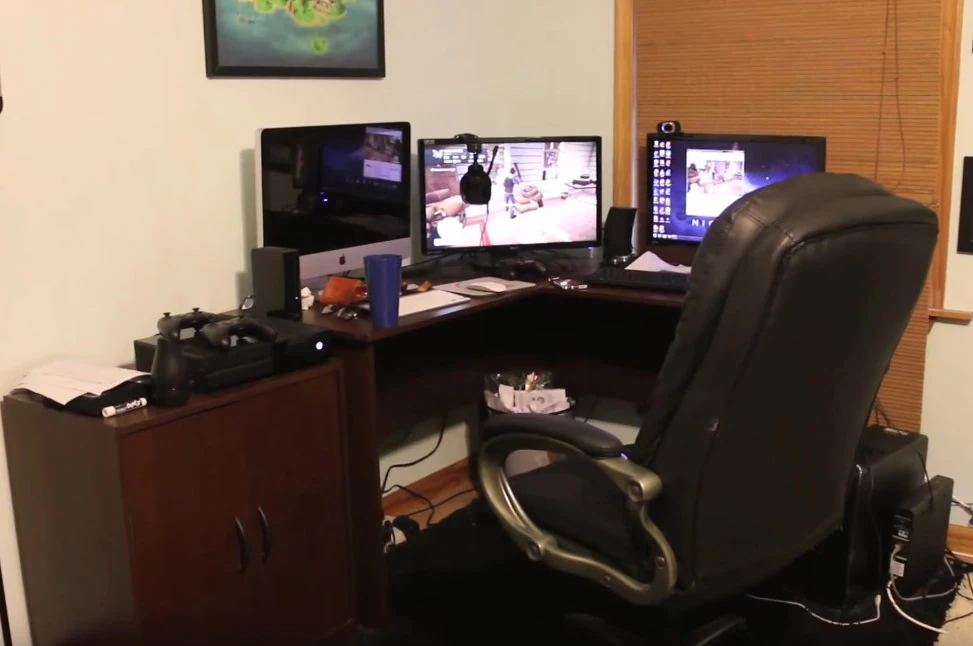 Jesse Ridgway's Gaming Setup | Psycho kid Wiki | Fandom