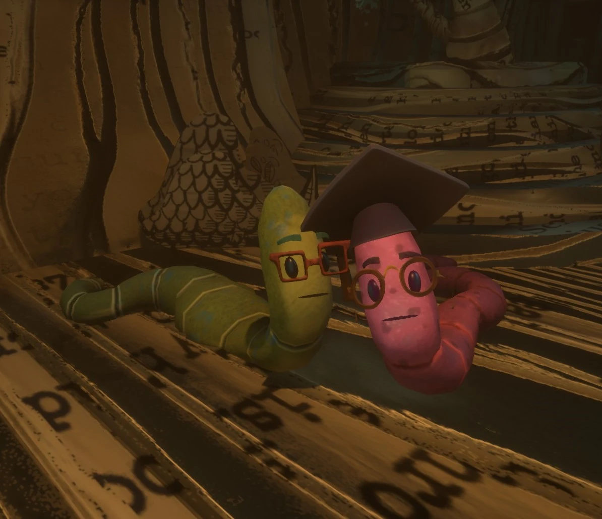 Pinky worm and Slinky worm | Psychonauts Wiki | Fandom