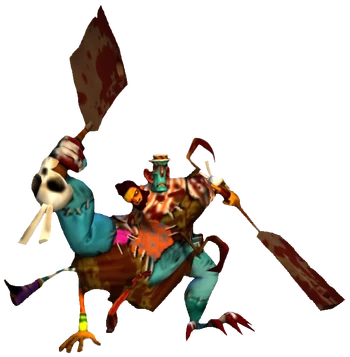 Two-Headed Dad Monster | Psychonauts Wiki | Fandom