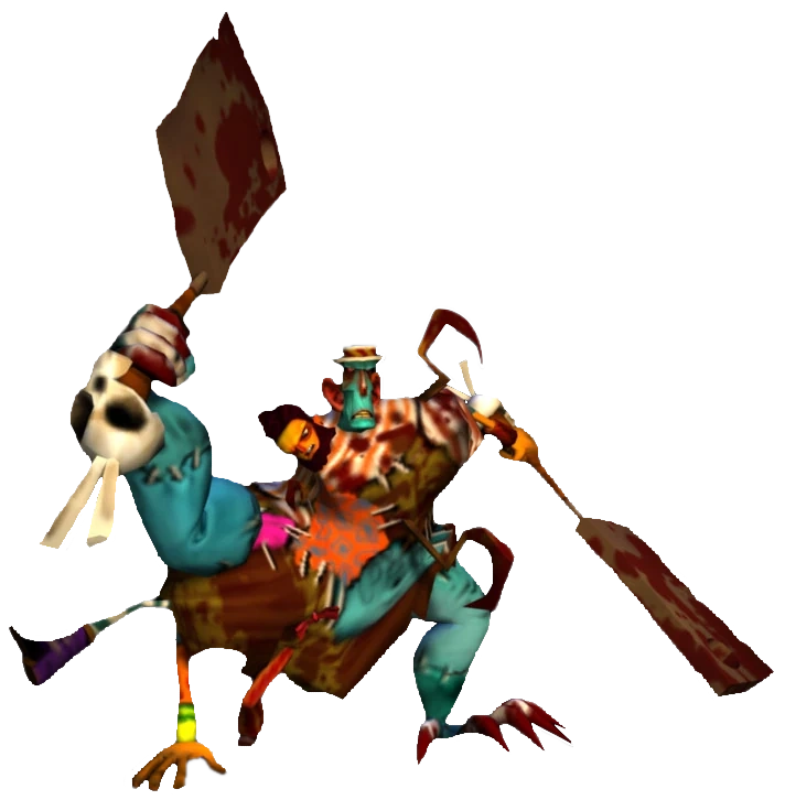 Two-Headed Dad Monster | Psychonauts Wiki | Fandom