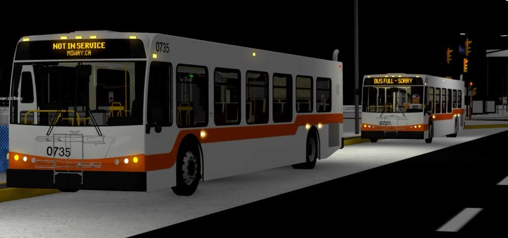 MiWay 0727 and 0735 | ROBLOX Public Transit Wiki | Fandom