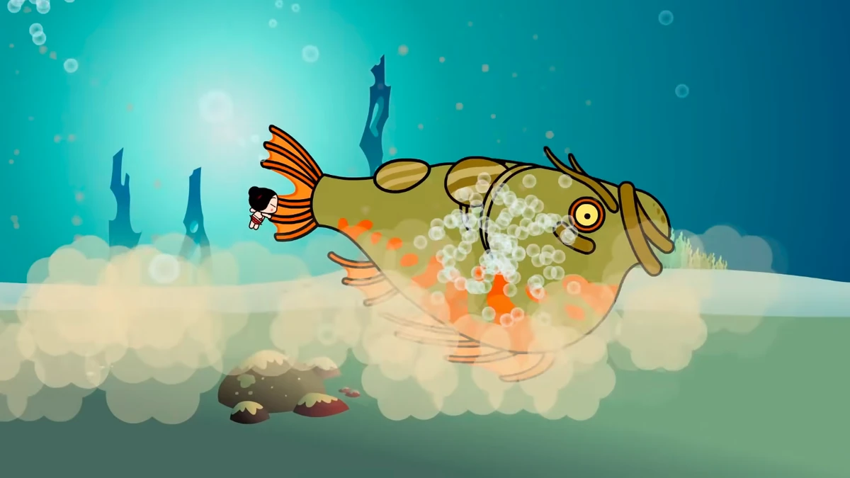 Giant Fish | Pucca | Fandom