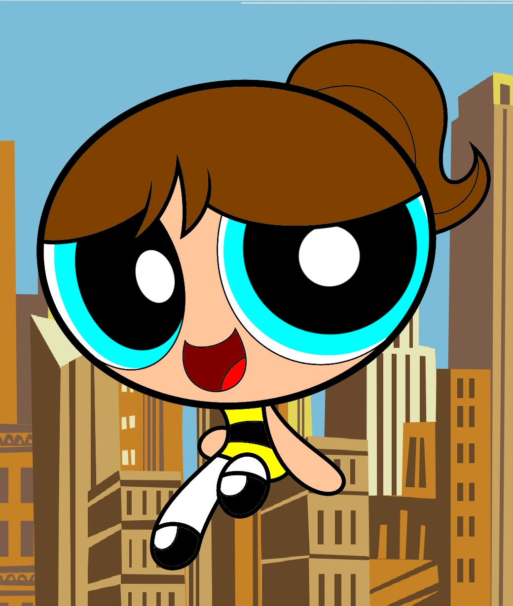 Les Powerpuff Girls Avec Bee