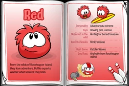 Red Puffle | Puffles Wiki | Fandom