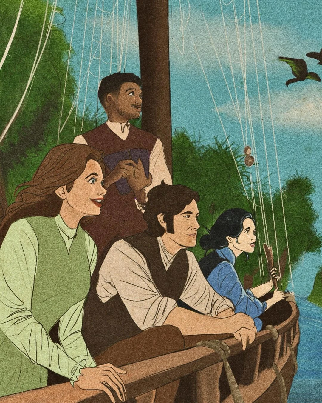 The Core Four | Pulp Musicals Wiki | Fandom