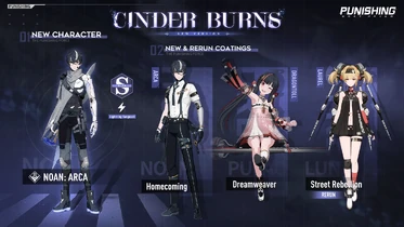Cinder Burns | Punishing: Gray Raven Wiki | Fandom