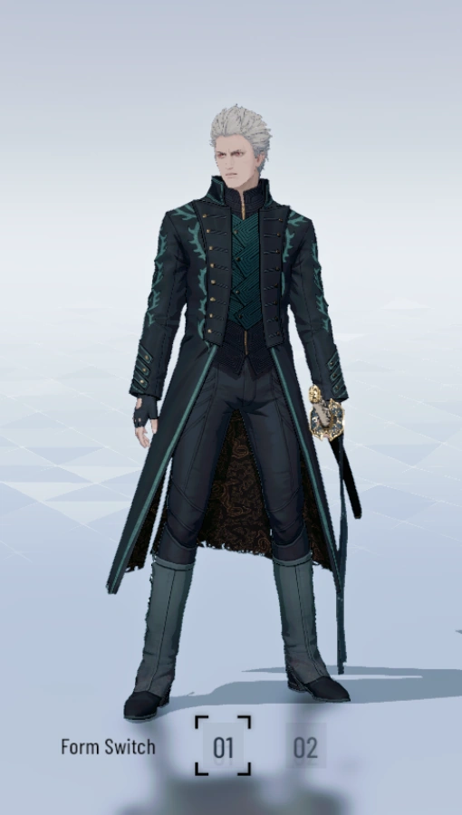 Mirrored Vergil | Punishing: Gray Raven Wiki | Fandom