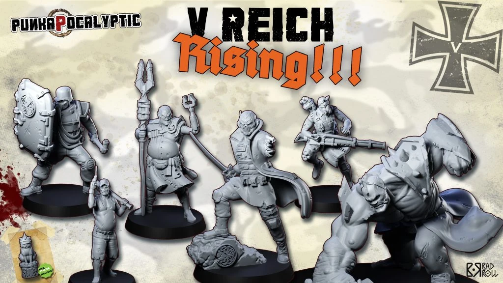Punkapocalyptic wargame. V Reich Rising miniatures | Punkapedia | Fandom