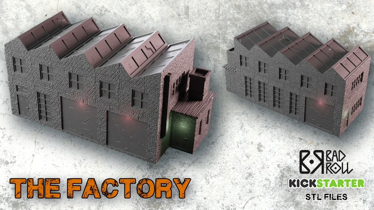 The Factory - STL printable scenery for wargames | Punkapedia | Fandom