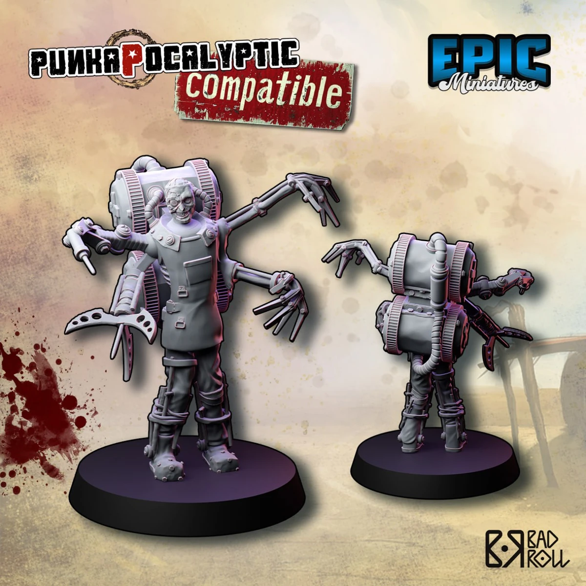 Miniatura con logo «Punkapocalyptic Compatible» de Subhumano ...