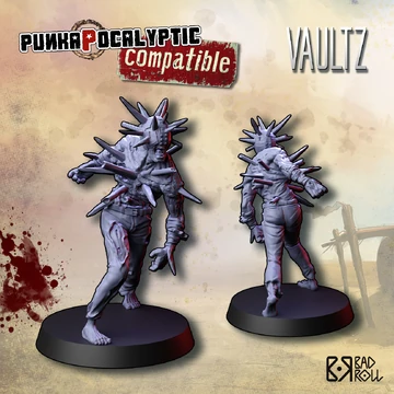 Miniatura con logo «Punkapocalyptic Compatible» de Subhumano (VaultZ ...