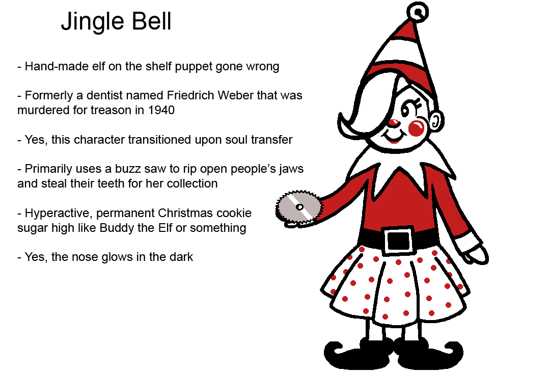 Jingle Bell | Puppet Master Fanon Wiki | Fandom