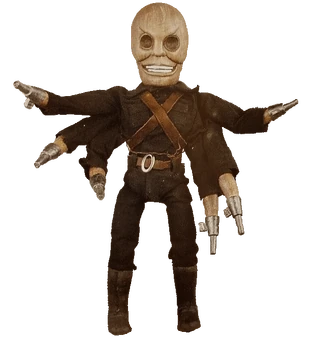 Retro Six-Shooter/Puppet | Puppet master Wiki | Fandom