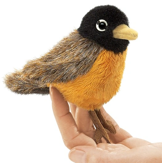 Robin (Folkmanis Finger Puppet) | Puppet Wiki | Fandom