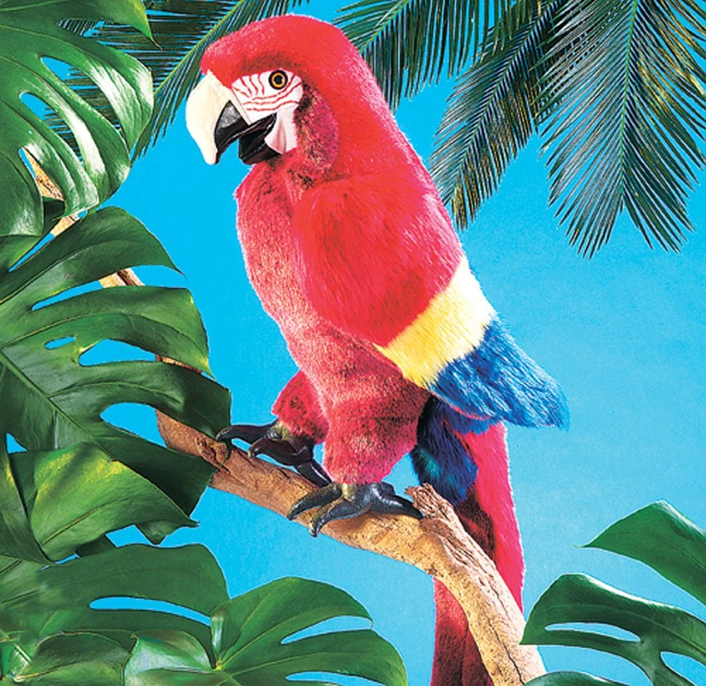 Scarlet Macaw | Puppet Wiki | Fandom