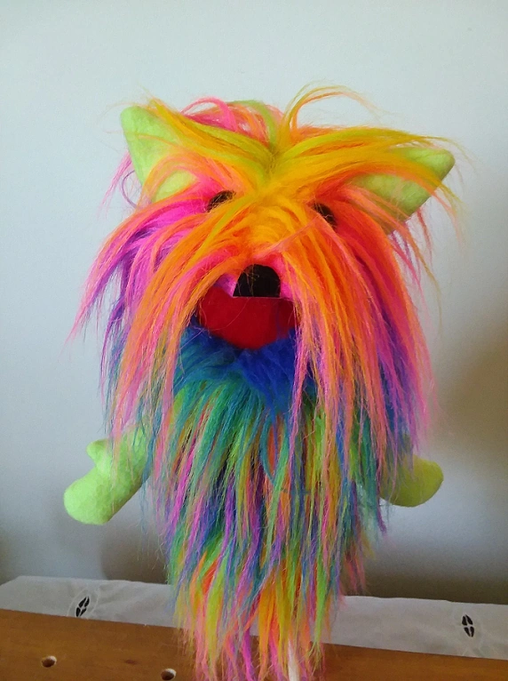 Rainbow the Shaggy Mouth Puppet | Puppet Wiki | Fandom
