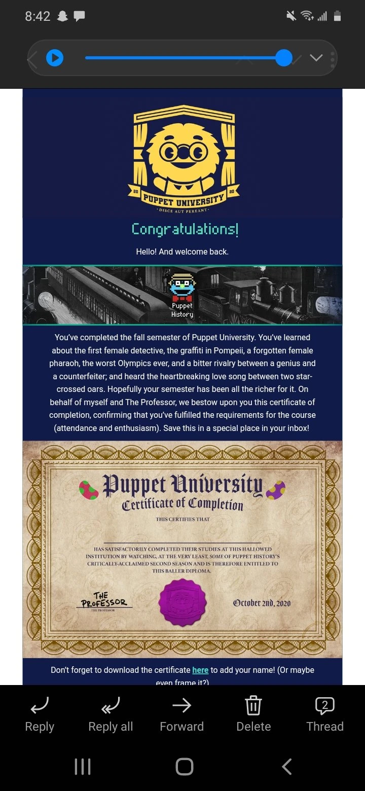 Puppet History: GRADUATION! | Puppet History Wiki | Fandom