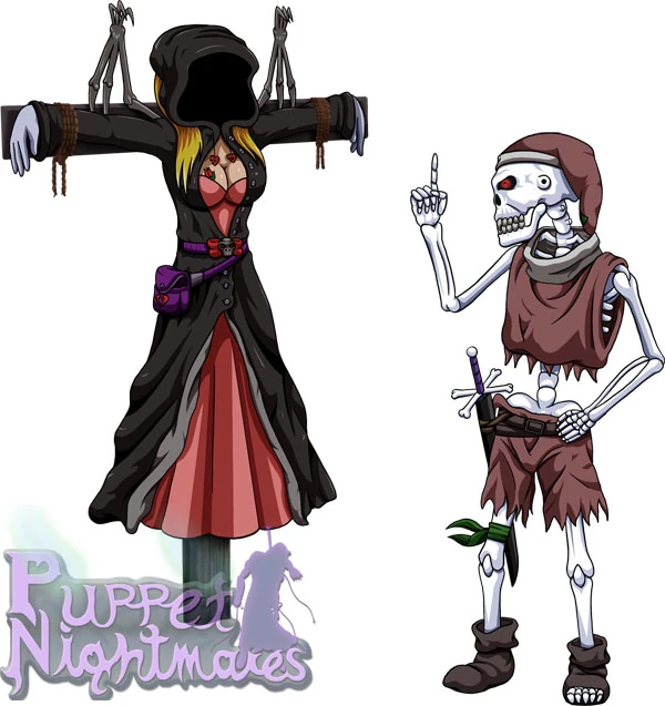 Mesara and Pierce | Puppet Nightmares Wiki | Fandom
