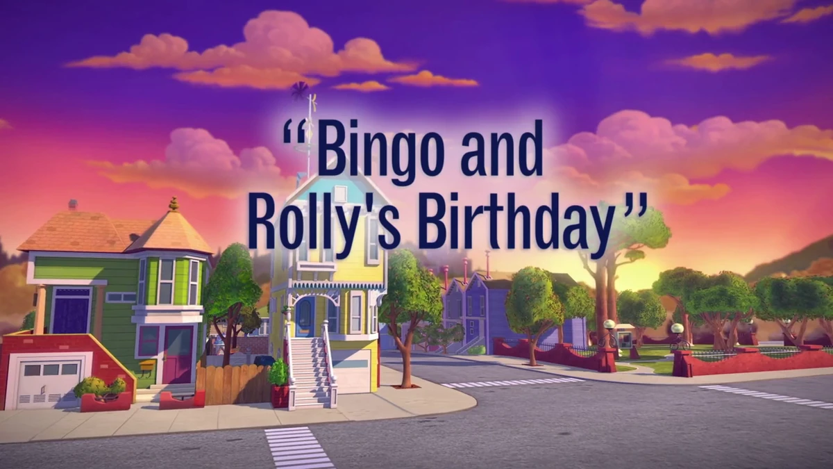 Bingo & Rolly's Birthday | Puppy dog pals Wiki | Fandom