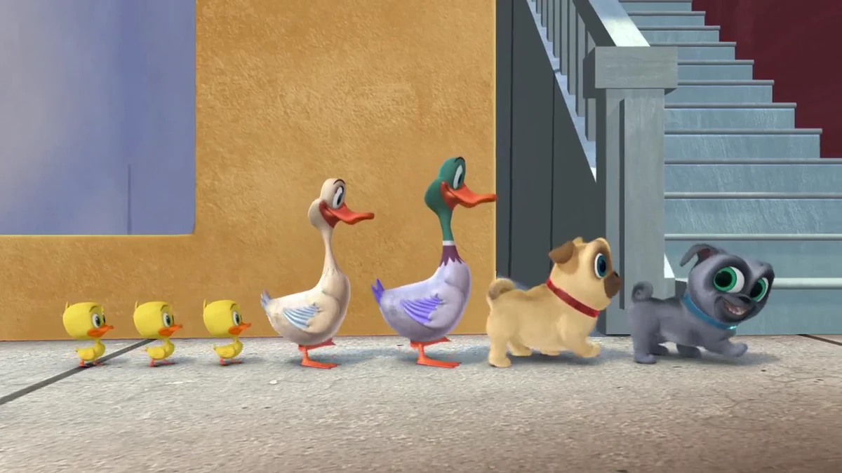 Pups and Ducks on Parade | Puppy dog pals Wiki | Fandom