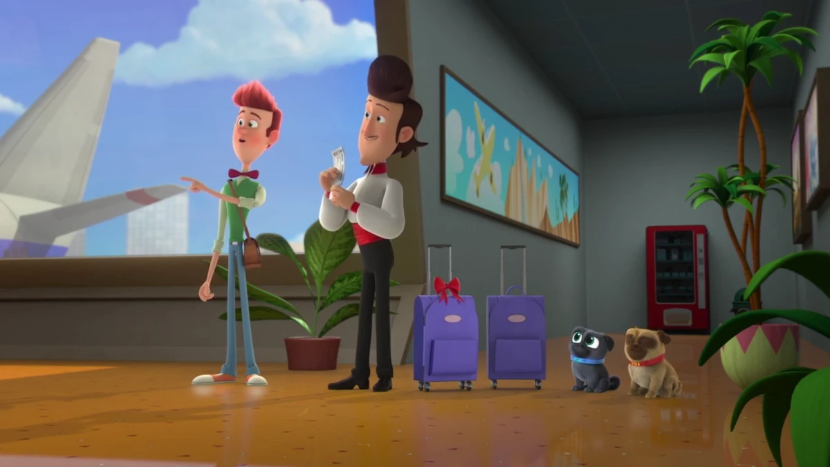 Suitcase Switcheroo | Puppy dog pals Wiki | Fandom