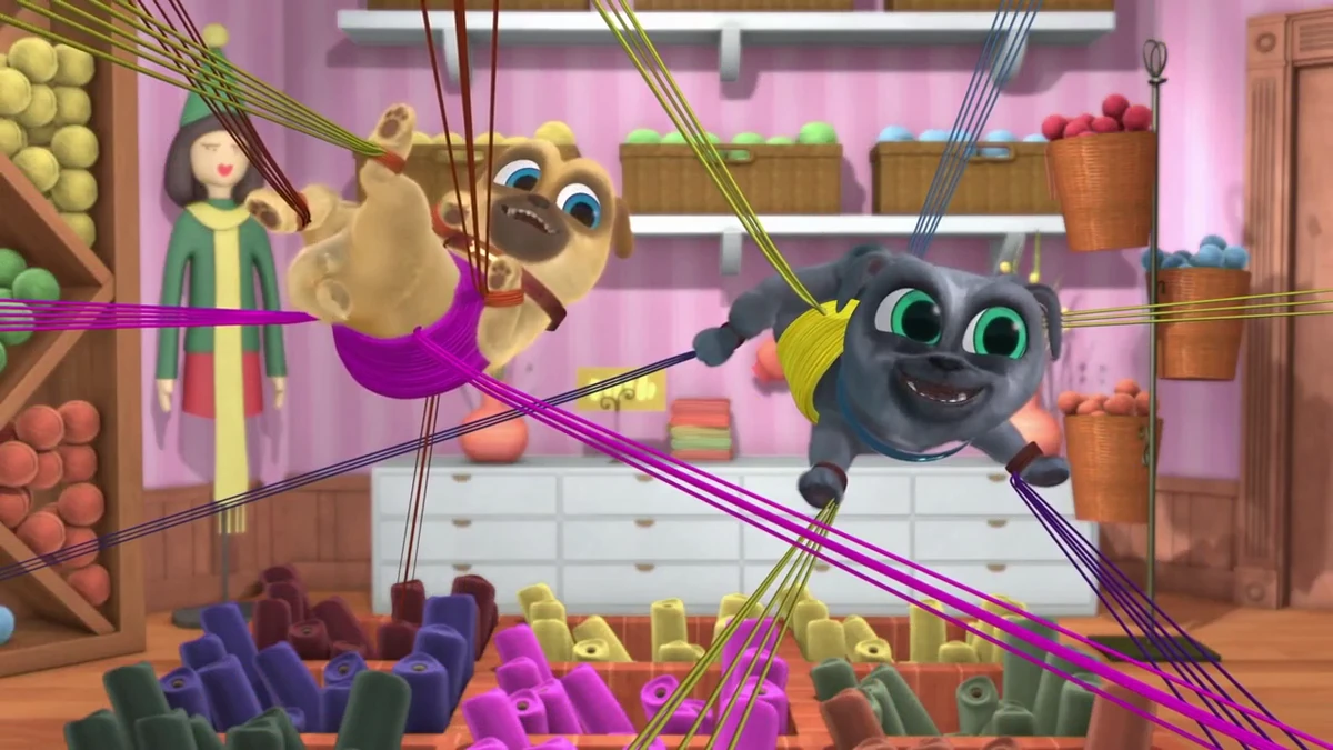 Tangled Up | Puppy dog pals Wiki | Fandom