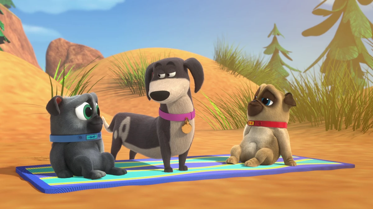 Yoga Pups | Puppy dog pals Wiki | Fandom