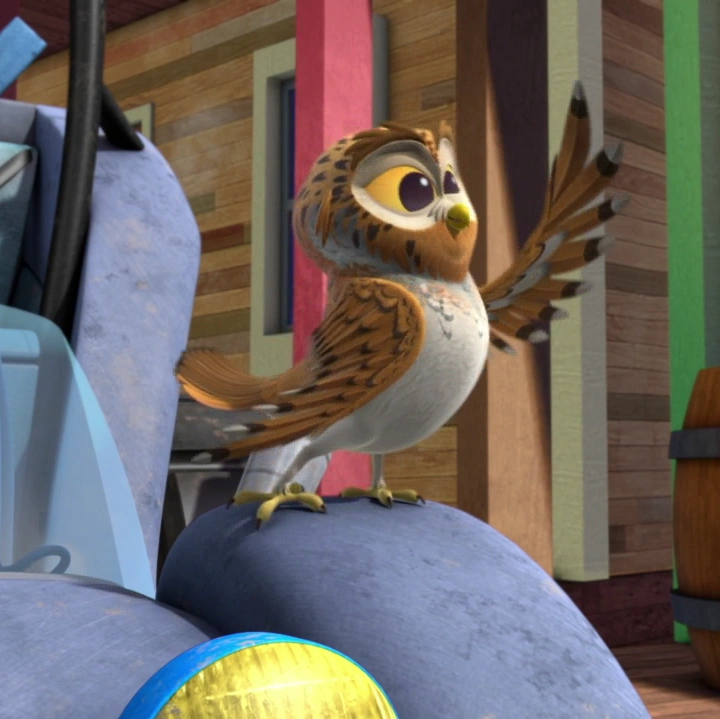 Edgar Owlen Poe | Puppy dog pals Wiki | Fandom