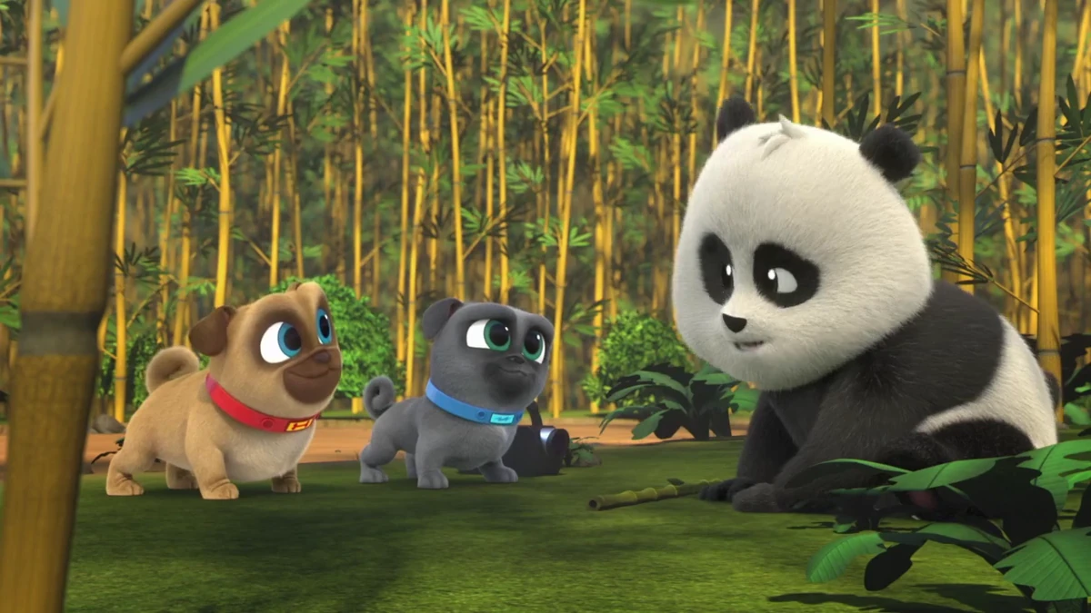 Puppies and Pandas | Puppy dog pals Wiki | Fandom
